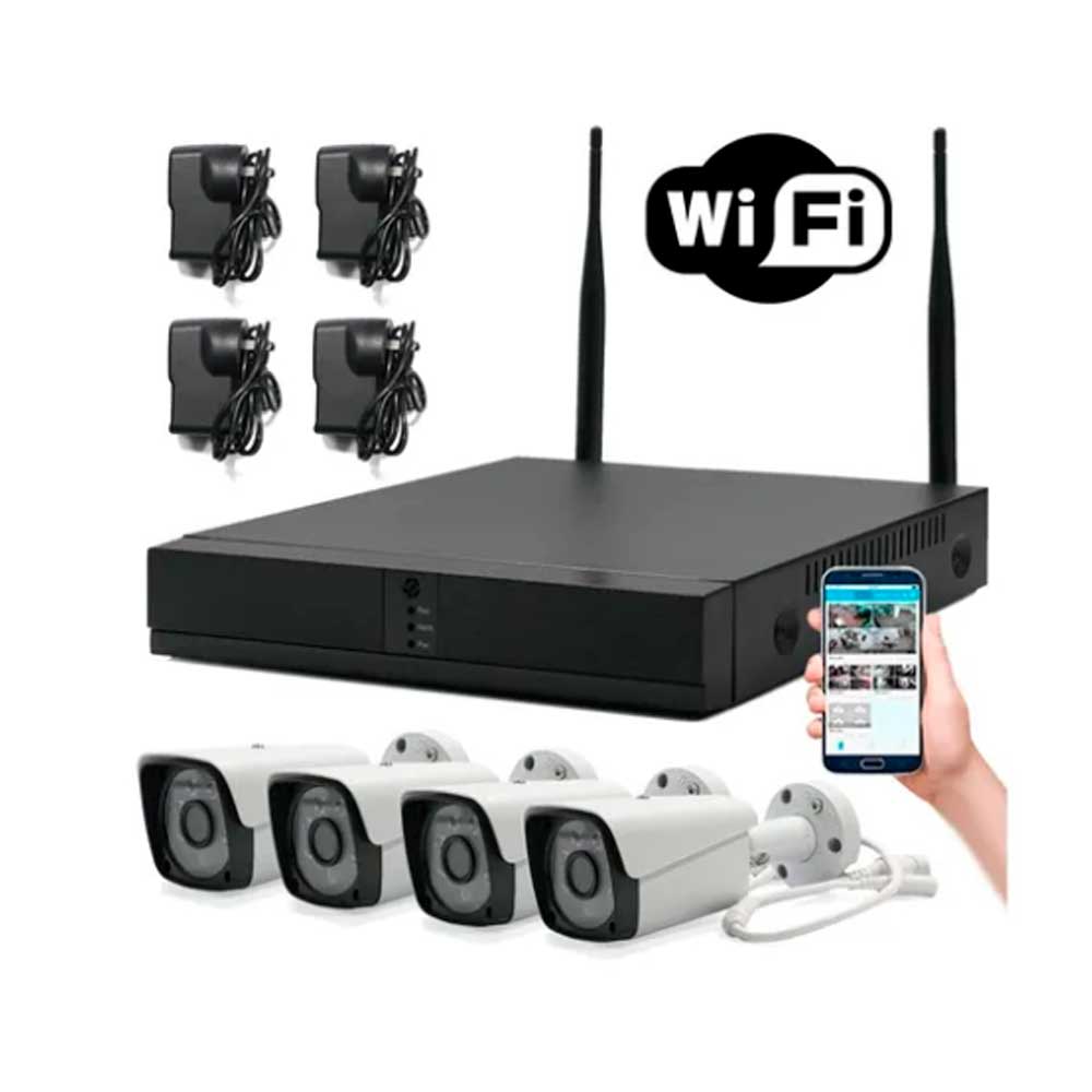 DVR 4MP WIFI KITS IPR25H400W4 - Oikos Center